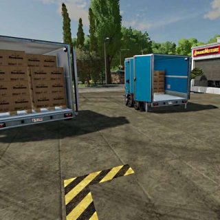 Auto Load Trailer v1.0 FS22 Mod | Farming Simulator 22 Mod