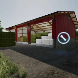 Bale Storage v1.0.0.1 FS22 Mod | Farming Simulator 22 Mod