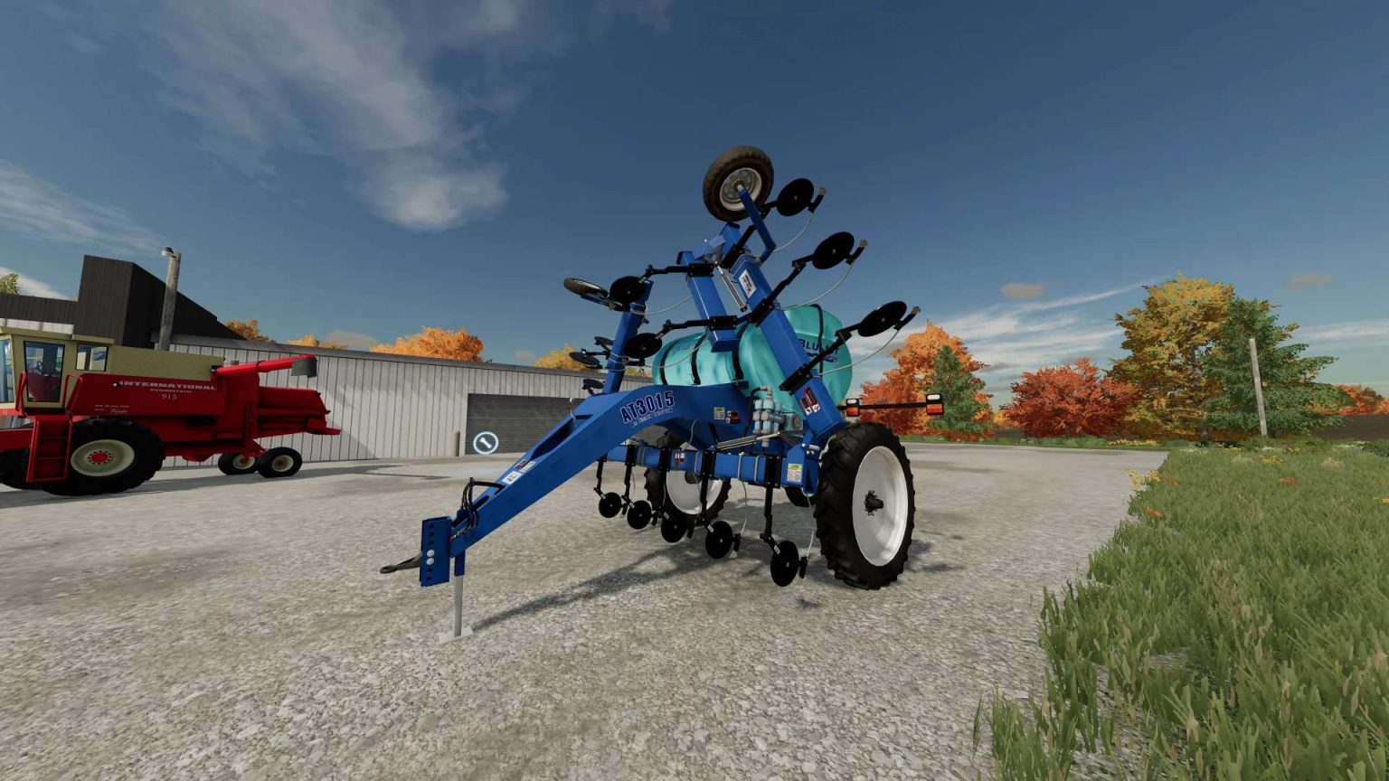 Blu Jet AT Series Applicator v1.0 FS22 Mod | Farming Simulator 22 Mod