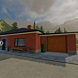 Brick House v1.0 FS22 Mod | Farming Simulator 22 Mod