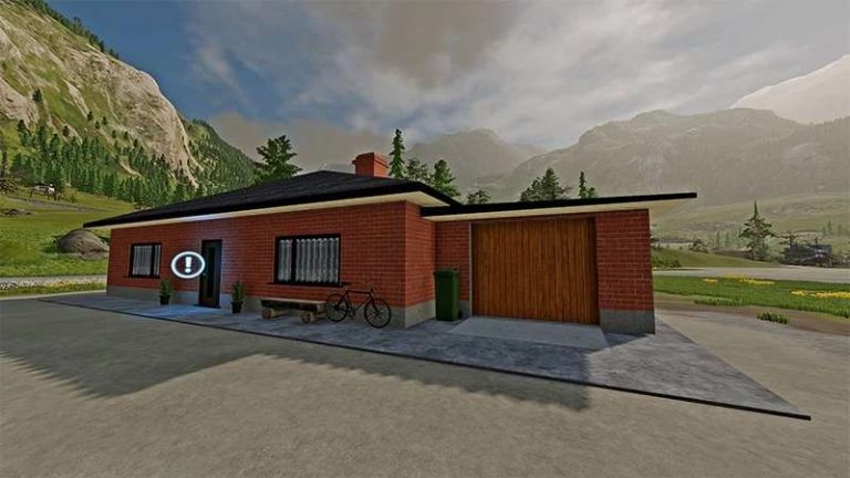 Brick House v1.0 FS22 Mod | Farming Simulator 22 Mod