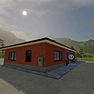 Brick House v1.0 FS22 Mod | Farming Simulator 22 Mod