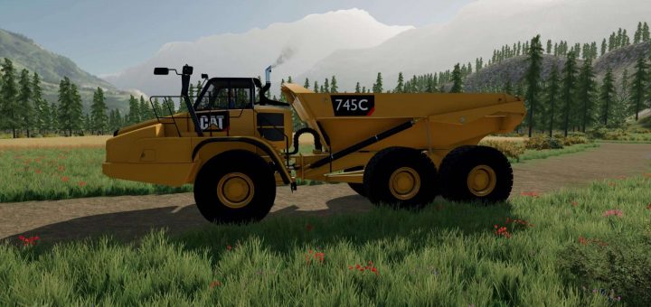 Cat 990H V1.0 FS22 - Farming Simulator 22 Mod | FS22 mod
