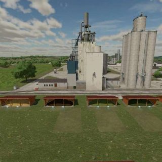 Covered Pile Storage v1.0 FS22 Mod | Farming Simulator 22 Mod