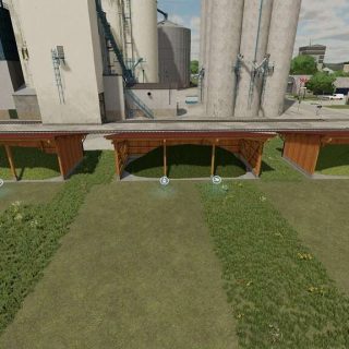 Covered Pile Storage v1.0 FS22 Mod | Farming Simulator 22 Mod