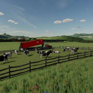Cow Breeding Pen v1.0 FS22 Mod | Farming Simulator 22 Mod