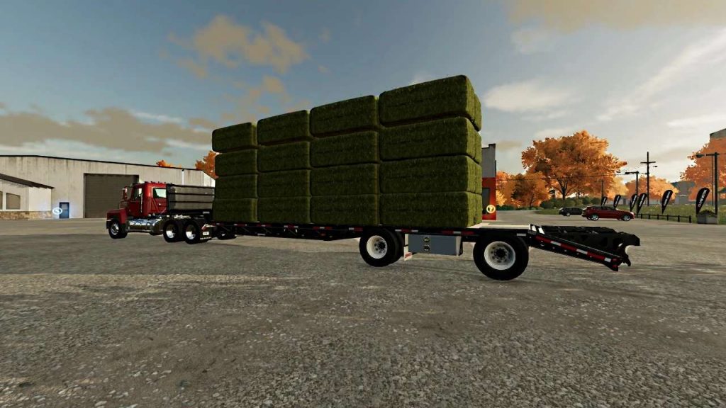 Demco bale loader v1.0 FS22 Mod | Farming Simulator 22 Mod