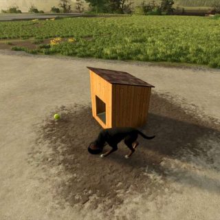 Dog Houses v1.0 FS22 Mod | Farming Simulator 22 Mod