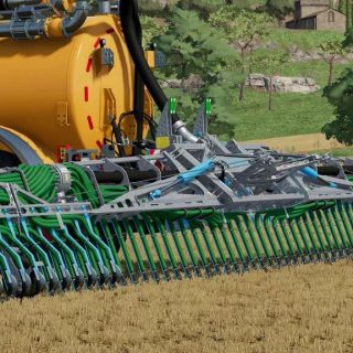 Enhanced Drag Hose Booms v1.0 FS22 Mod | Farming Simulator 22 Mod