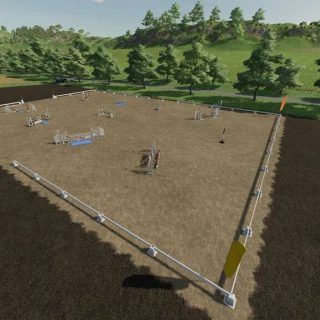 Equestrian Arena v1.0 FS22 Mod | Farming Simulator 22 Mod
