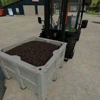 Fillable Plasticbox v1.0 FS22 Mod | Farming Simulator 22 Mod