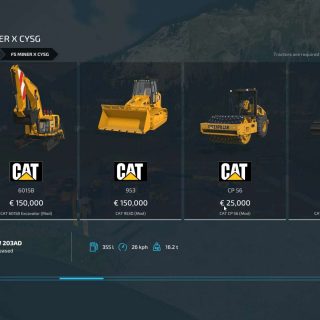 FS Miner's Mod Pack 03 - 2022 v1.0 FS22 Mod | Farming Simulator 22 Mod