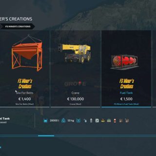 FS Miner's Mod Pack 03 - 2022 v1.0 FS22 Mod | Farming Simulator 22 Mod