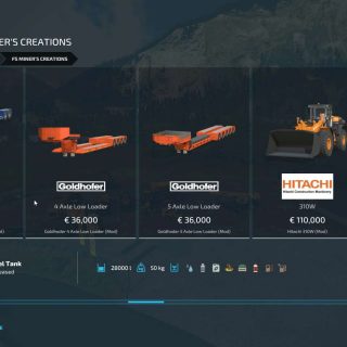 FS Miner's Mod Pack 03 - 2022 v1.0 FS22 Mod | Farming Simulator 22 Mod