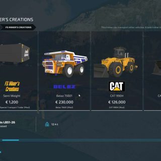 FS Miner's Mod Pack 03 - 2022 v1.0 FS22 Mod | Farming Simulator 22 Mod