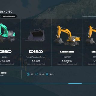 FS Miner's Mod Pack 03 - 2022 v1.0 FS22 Mod | Farming Simulator 22 Mod