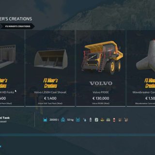 FS Miner's Mod Pack 03 - 2022 v1.0 FS22 Mod | Farming Simulator 22 Mod