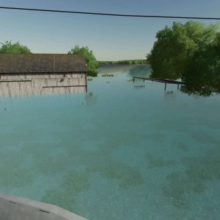 Flooding water plane pack V1.0 FS22 Mod | Farming Simulator 22 Mod
