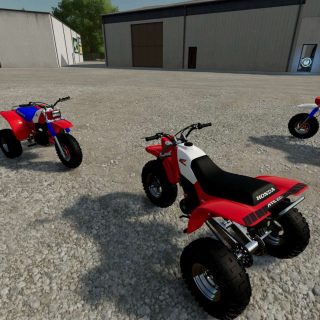 Honda atc 200x v1.0 FS22 Mod | Farming Simulator 22 Mod