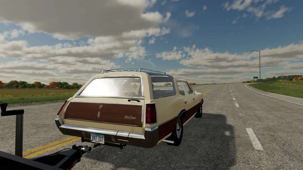 Oldsmobile vista cruiser 442 V1.0 FS22 Mod | Farming Simulator 22 Mod