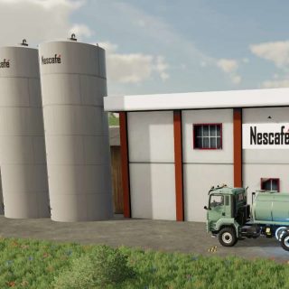 Ricci Coffee Factory v1.0 FS22 Mod | Farming Simulator 22 Mod