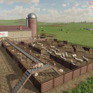 Ricci Slaughterhouse v1.0 FS22 Mod | Farming Simulator 22 Mod