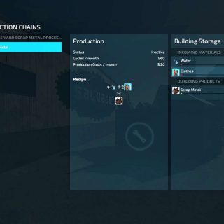 Scrapmetal Production v1.0 FS22 Mod | Farming Simulator 22 Mod