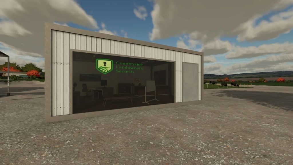Security Container v1.0 FS22 Mod | Farming Simulator 22 Mod