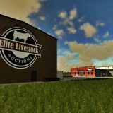 Slaughter House and Animal Auction V1.0 FS22 Mod | Farming Simulator 22 Mod
