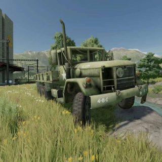 GMC M35 US Militay v1.0 FS22 Mod | Farming Simulator 22 Mod