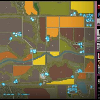 Green Valley Nebraska 4X v1.0 FS22 Mod | Farming Simulator 22 Mod