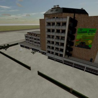 Hotel Farmland v1.0 FS22 Mod | Farming Simulator 22 Mod