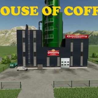 House Of Coffee V1.0 FS22 Mod | Farming Simulator 22 Mod