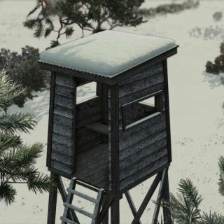 Hunting Pulpit v1.0 FS22 Mod | Farming Simulator 22 Mod