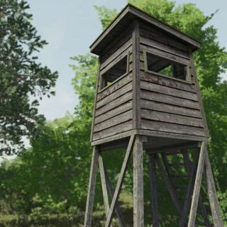 Hunting Pulpit v1.0 FS22 Mod | Farming Simulator 22 Mod