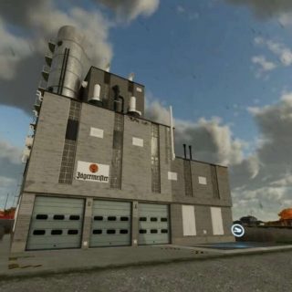 Jagermeister Factory v1.0 FS22 Mod | Farming Simulator 22 Mod