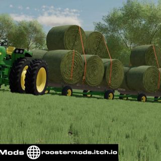 John Deere 1075 Hay Wagon V1.0 FS22 Mod | Farming Simulator 22 Mod