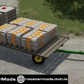 John Deere 1075 Hay Wagon V1.0 FS22 Mod | Farming Simulator 22 Mod