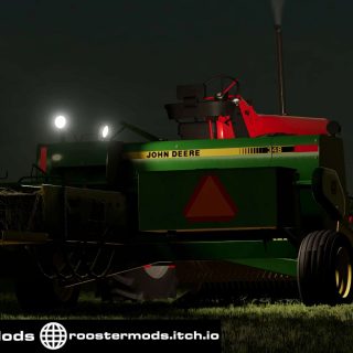 John Deere 348 Baler v1.0 FS22 Mod | Farming Simulator 22 Mod