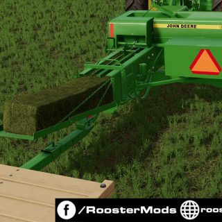 John Deere 348 Baler v1.0 FS22 Mod | Farming Simulator 22 Mod
