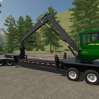 John Deere 437D Loader v1.0 FS22 Mod | Farming Simulator 22 Mod