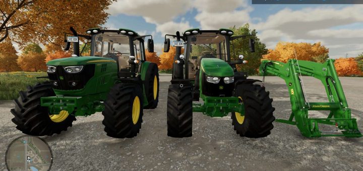 John Deere 7R US 2WD v1.0 FS22 - Farming Simulator 22 Mod | FS22 mod