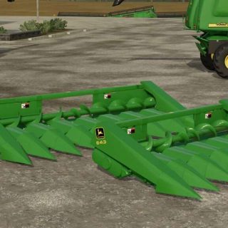 John Deere Corn Headers v1.0 FS22 Mod | Farming Simulator 22 Mod