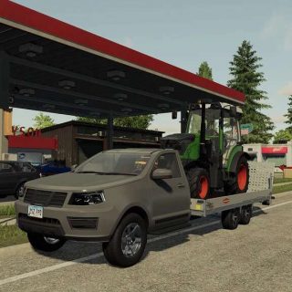 Lizard Selfmade Tow Truck v1.0 FS22 Mod | Farming Simulator 22 Mod