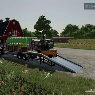 Loading Ramps v1.0 FS22 Mod | Farming Simulator 22 Mod