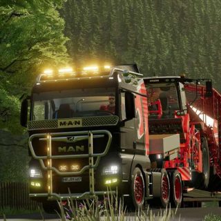 MAN TGX Truck Pack v1.0 FS22 Mod | Farming Simulator 22 Mod