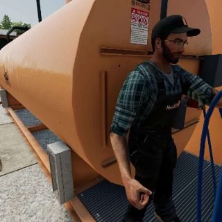 MH Farm Fuel Storage v1.0 FS22 Mod | Farming Simulator 22 Mod