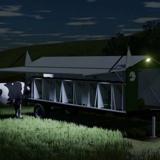 Mobile Milking Machine v2.0 FS22 Mod | Farming Simulator 22 Mod