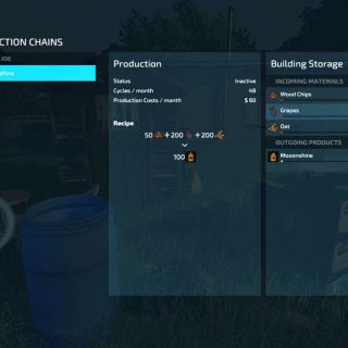 Moonshine Production v4.0.1 FS22 Mod | Farming Simulator 22 Mod