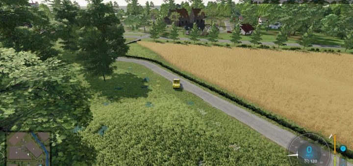 Swedish Landscape v1.0 FS22 - Farming Simulator 22 Mod | FS22 mod